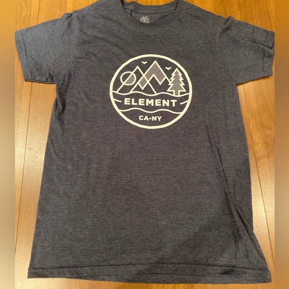 Element | Shirts | Element Mens Tee Shirt Dark Bluegrey Small | Poshmark